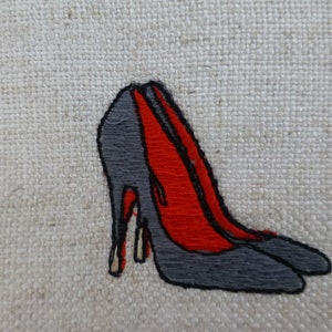 Shoes Machine Embroidery 7 Designs Football Boots Stilettos - Etsy