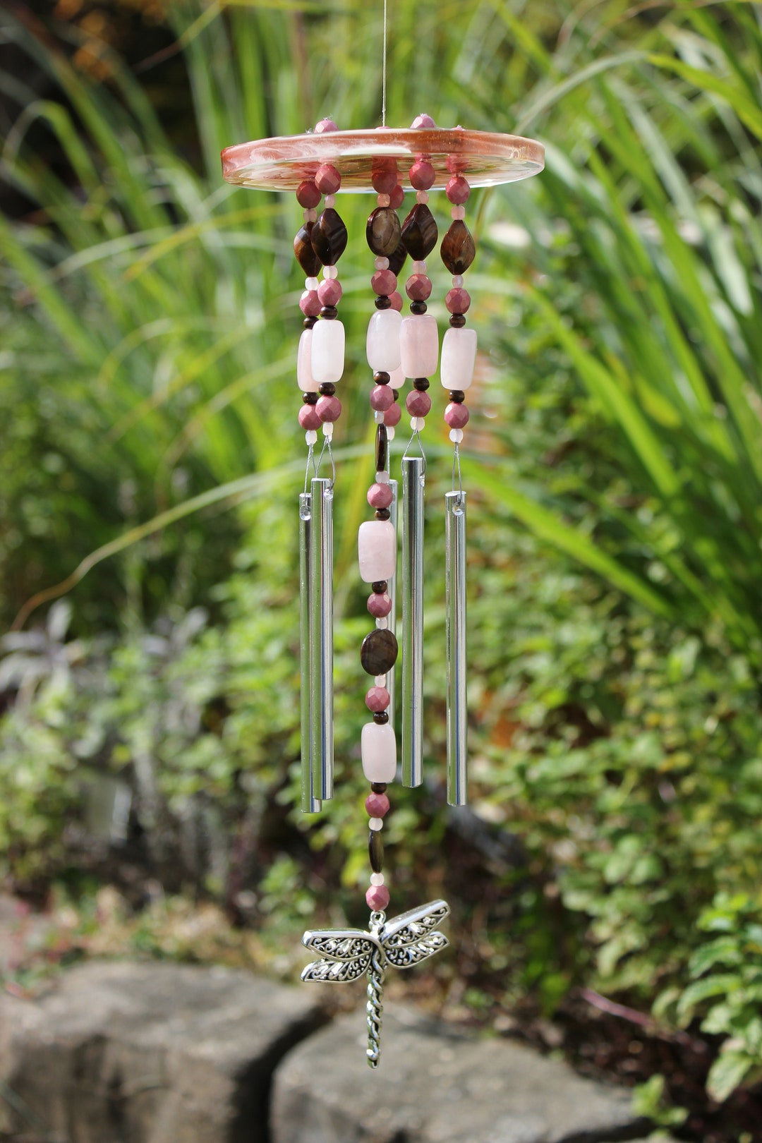 Resin/alcohol Ink Wind Chime - Etsy