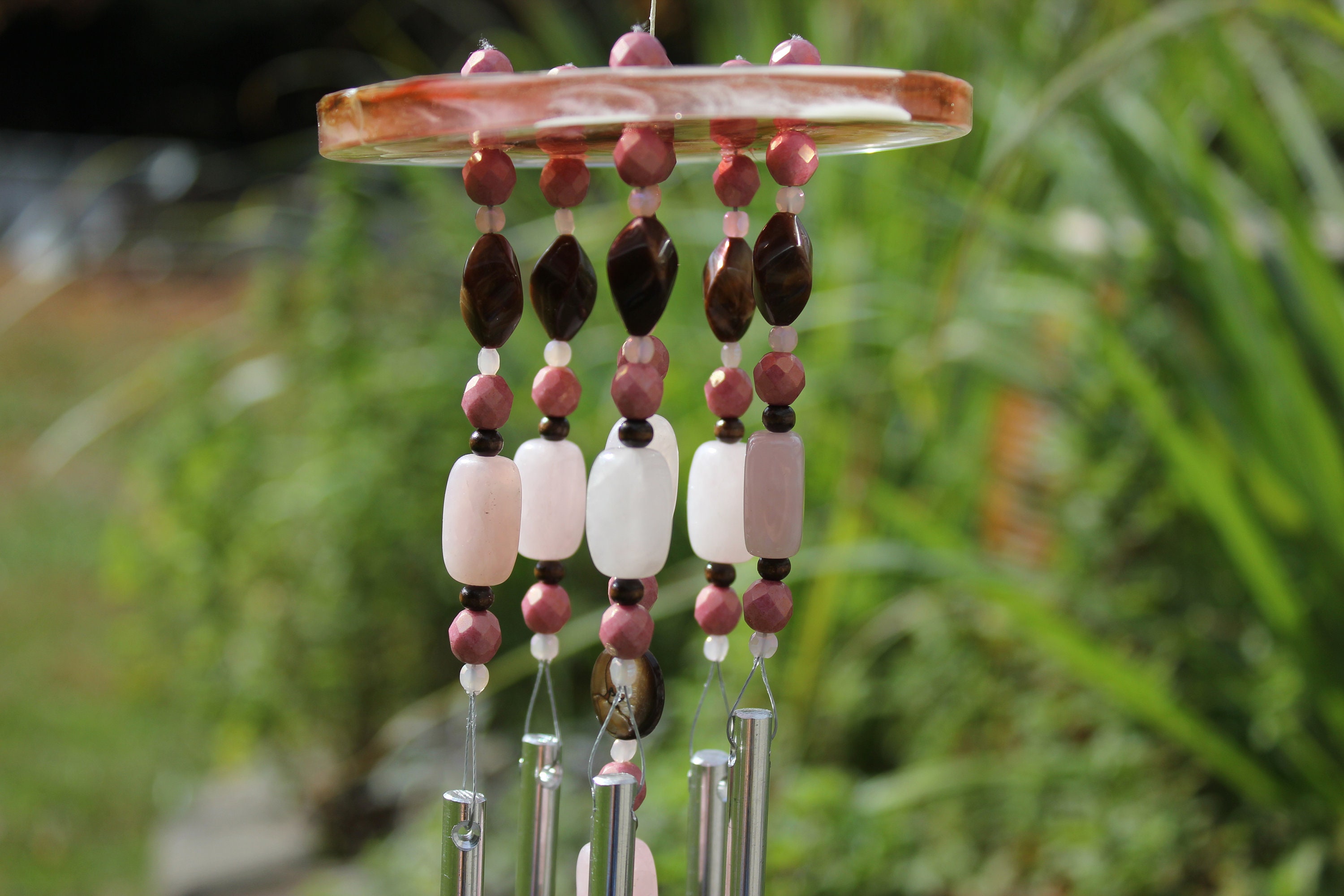Resin/alcohol Ink Wind Chime - Etsy