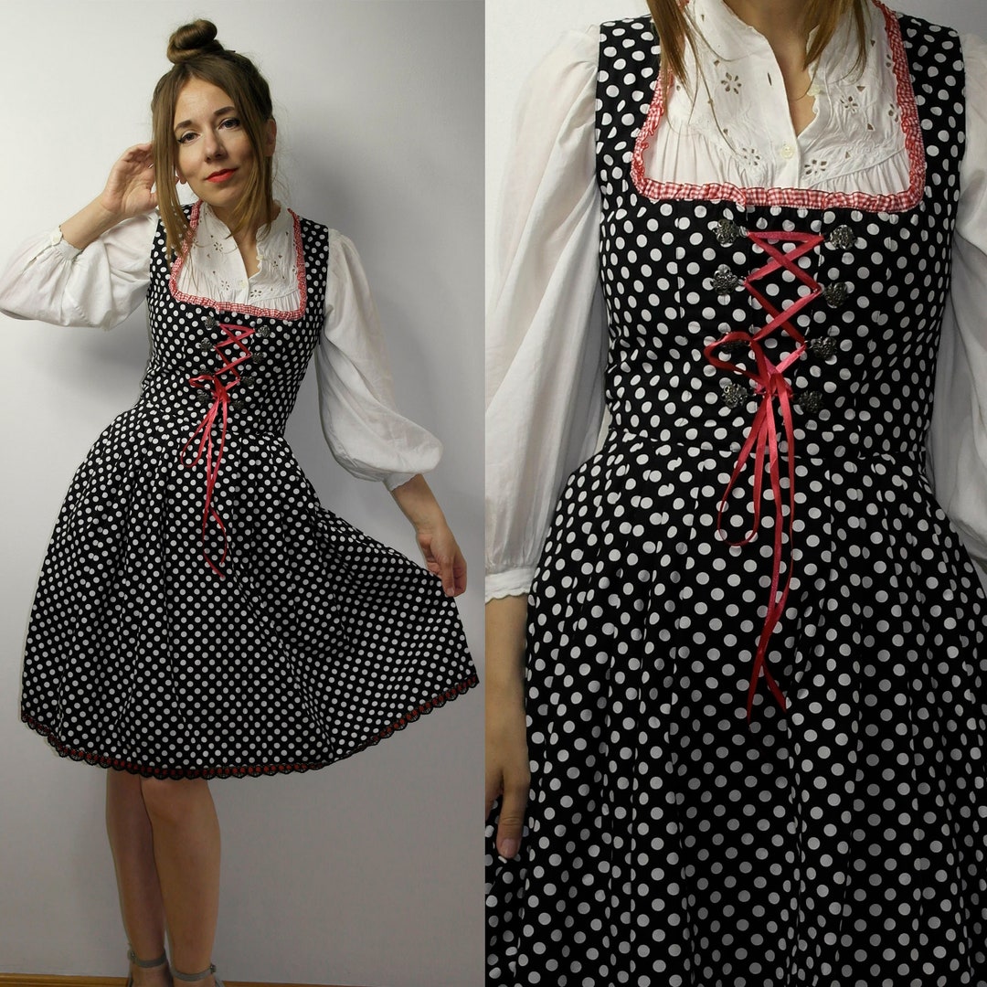 Oktoberfest Trachten Dirndl Dress, German/austrian Folk Traditional ...