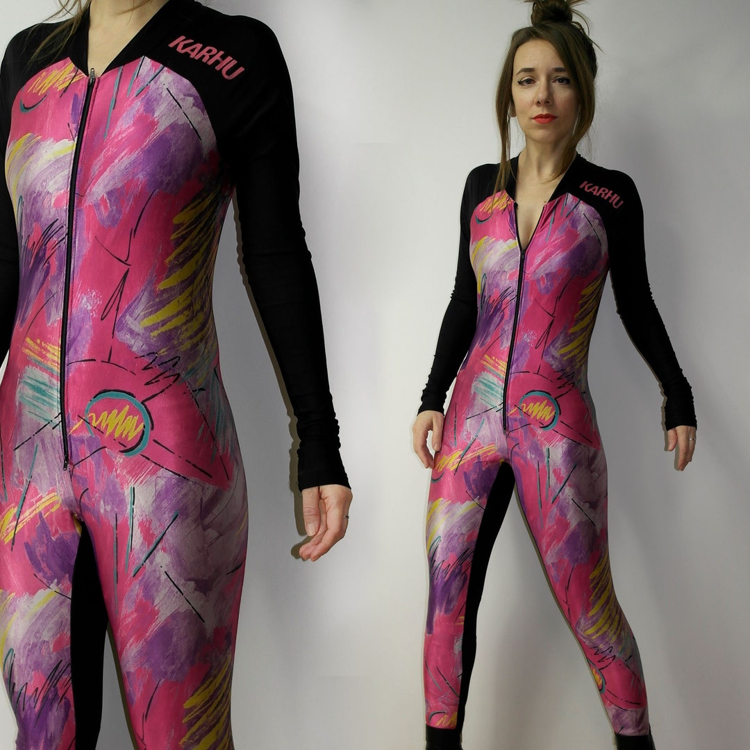 Vintage Karhu Ski Tracksuit / One Piece Skiing Suit Warm up / Race ...