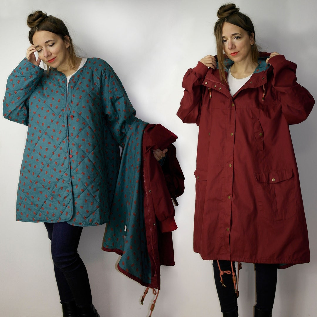 Gudrun Sjoden Fall Autumn Jacket / 2 in 1 Autumn Sjoden Hooded - Etsy