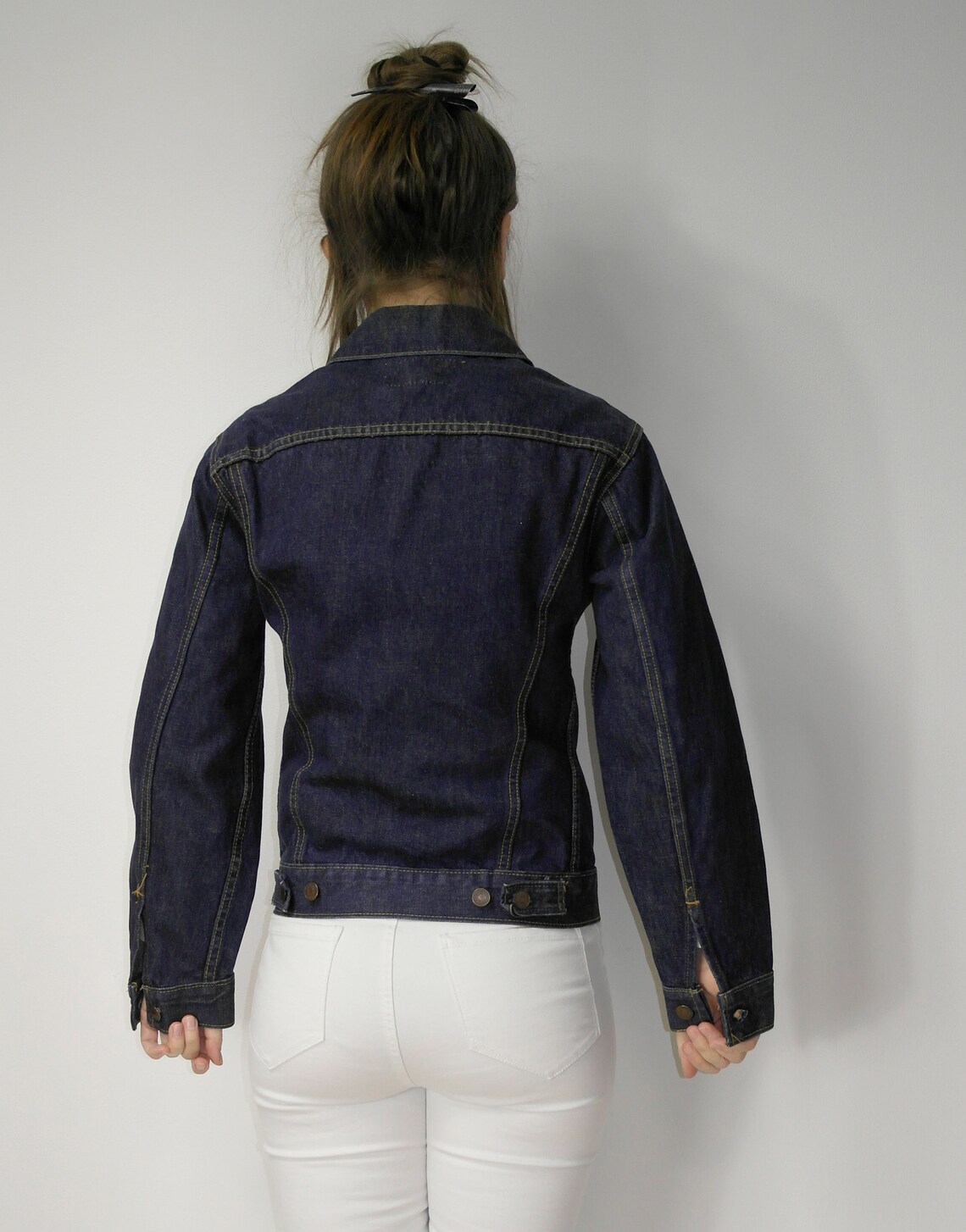 LEVIS Big E Late 60s Rare 526 Buttons Stamp Levis Denim Big E Type III ...