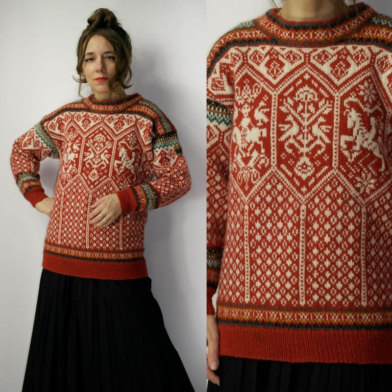 Norwegian Pullover - Etsy