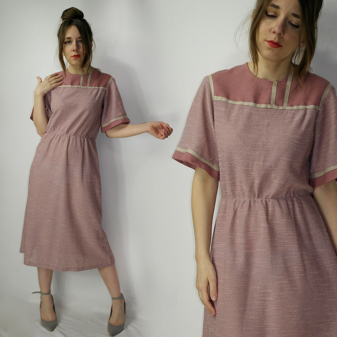 Vintage 70s Heikkila Scandinavian Dress / Finland Finnish Summer Dress ...