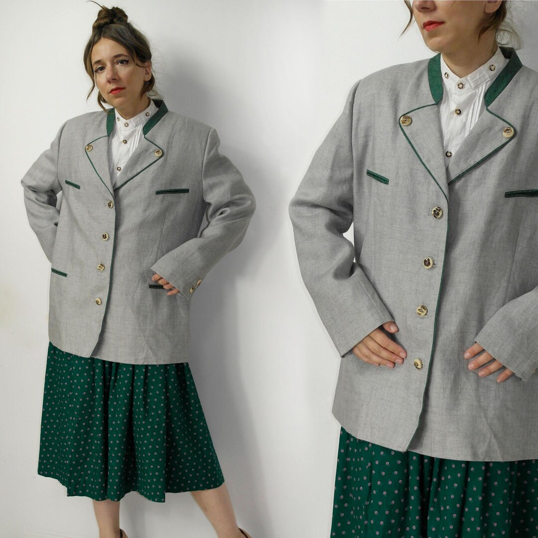 Trachten Jacket / Hammerschmid Austrian Vintage Tyrol Blazer / Country ...