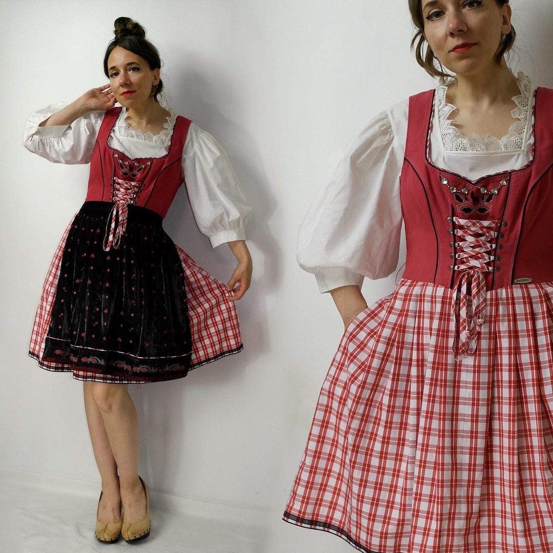 TRACHTEN DRESS With Apron Spieth & Wensky Dirndl Dress / Bavarian Dress ...