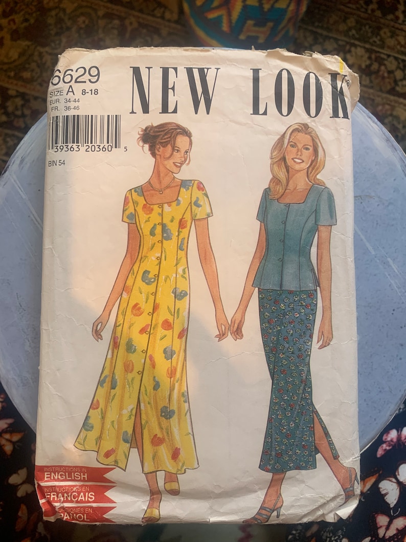 New Look Sewing Patterns - Etsy