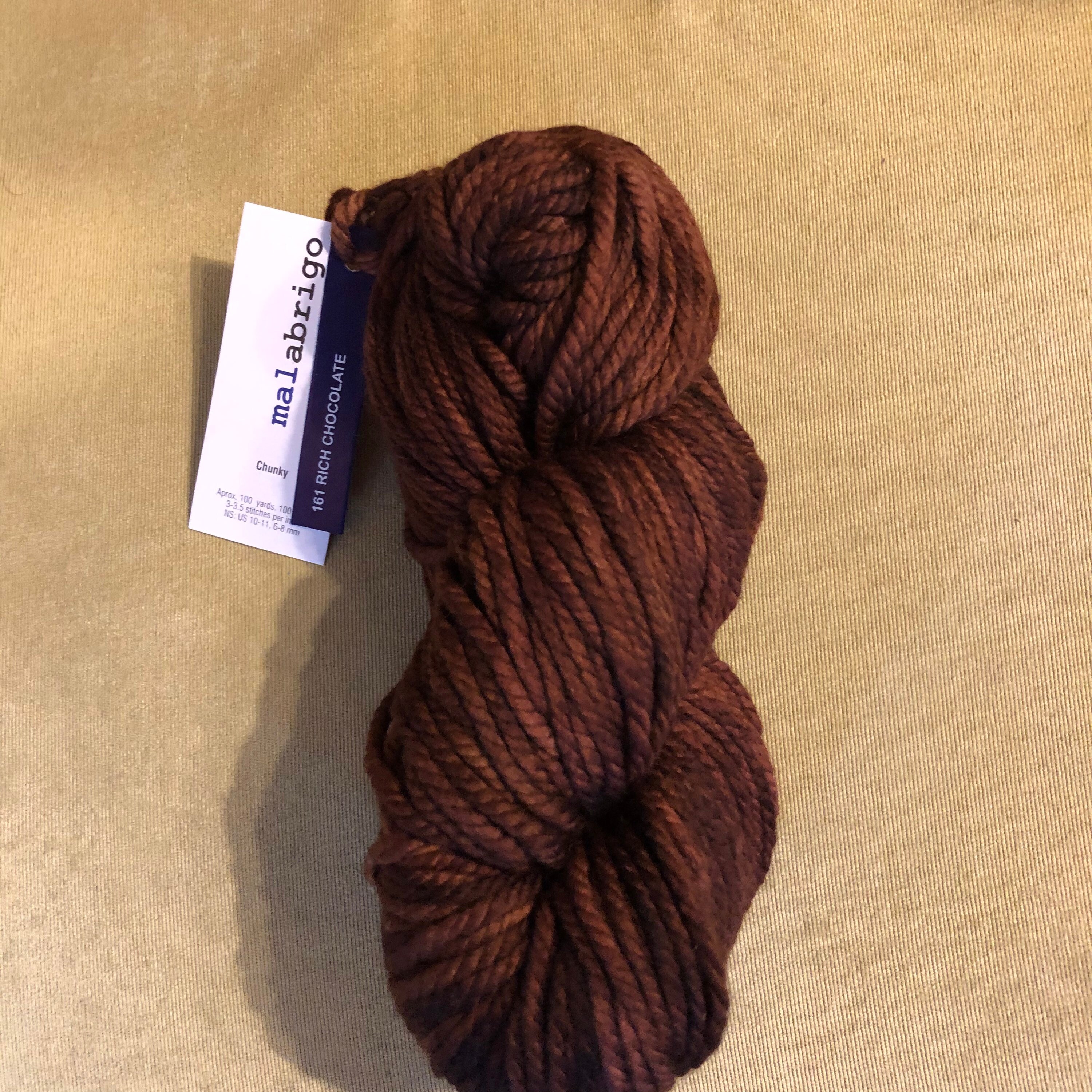 Chunky 161 Rich Chocolate Our Merino Wool by Malabrigo - Etsy UK