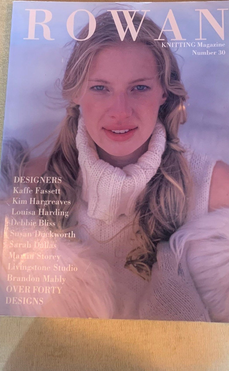 Various Rowan Knitting and Crochet Pattern Books Throughout the Years ...