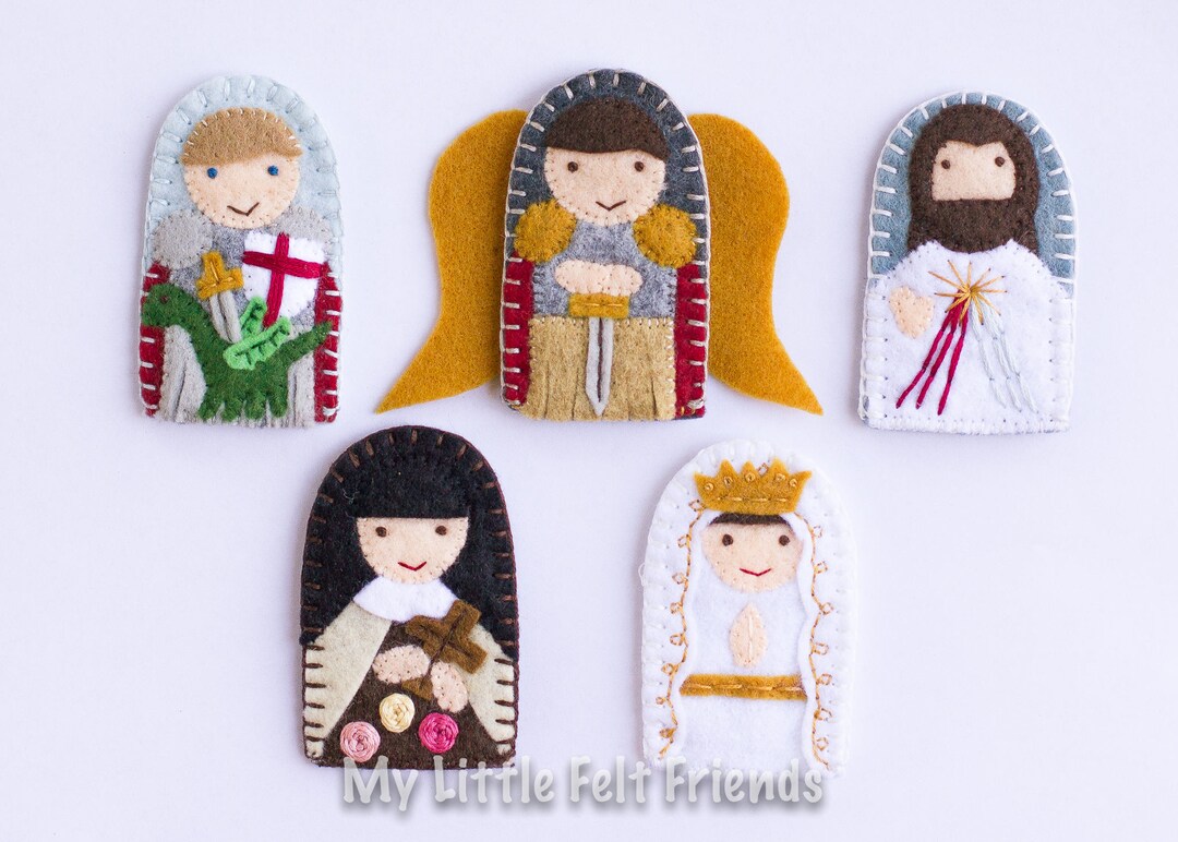 Finger Puppet Saints: Choose Your Own - Etsy