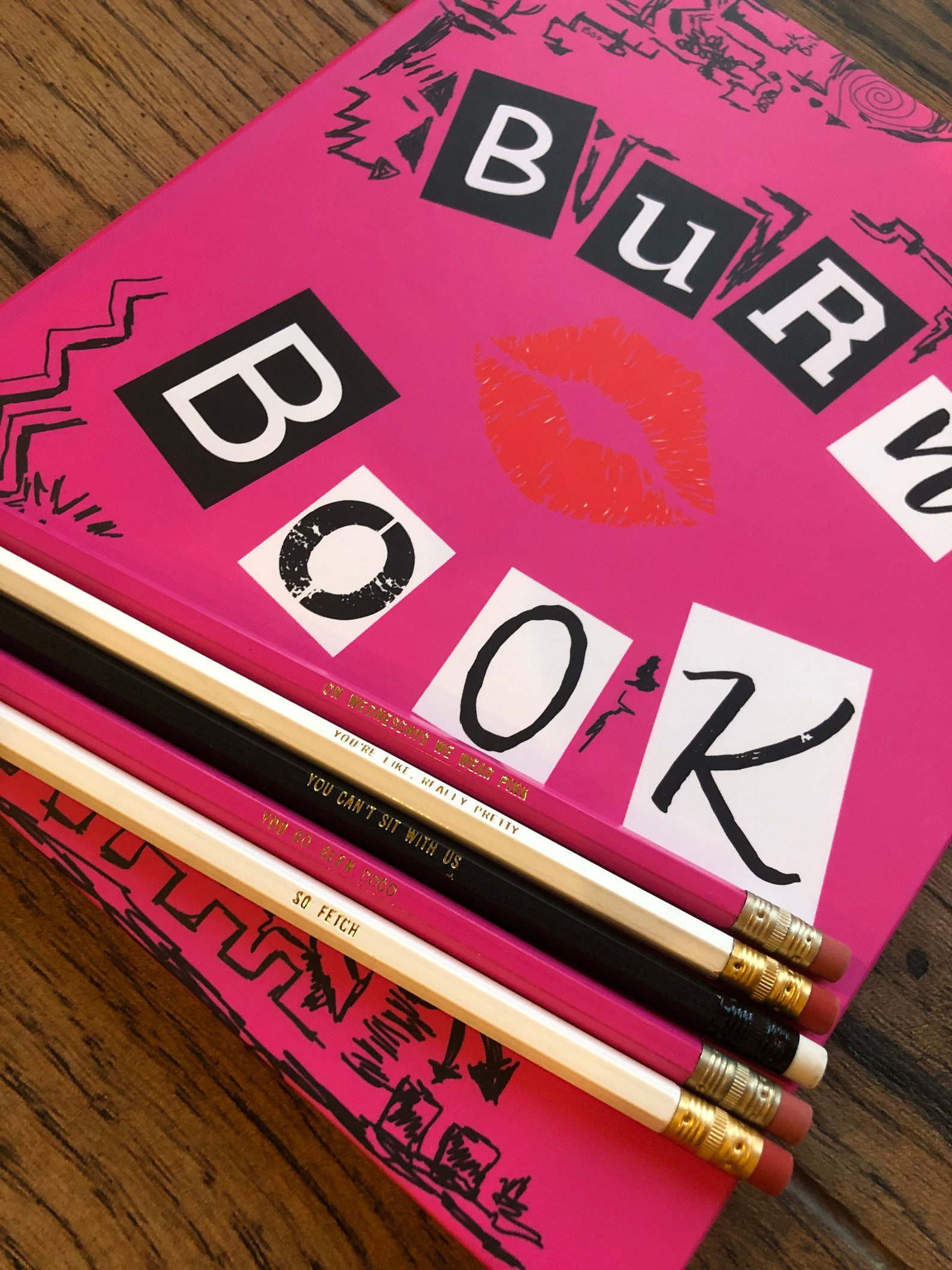 Burn Book Notebook - Etsy