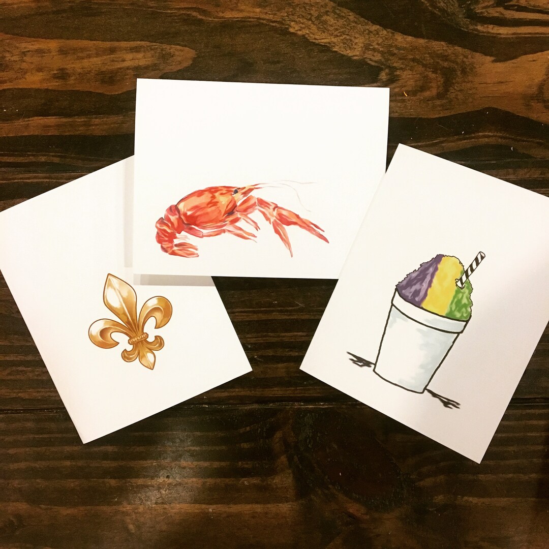 NOLA Classics Note Cards - Etsy