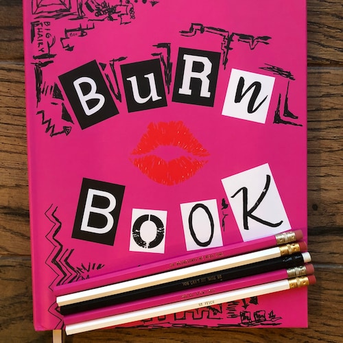 Burn Book Notebook - Etsy