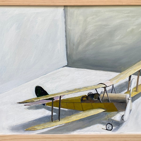 Airplane Painting - Etsy