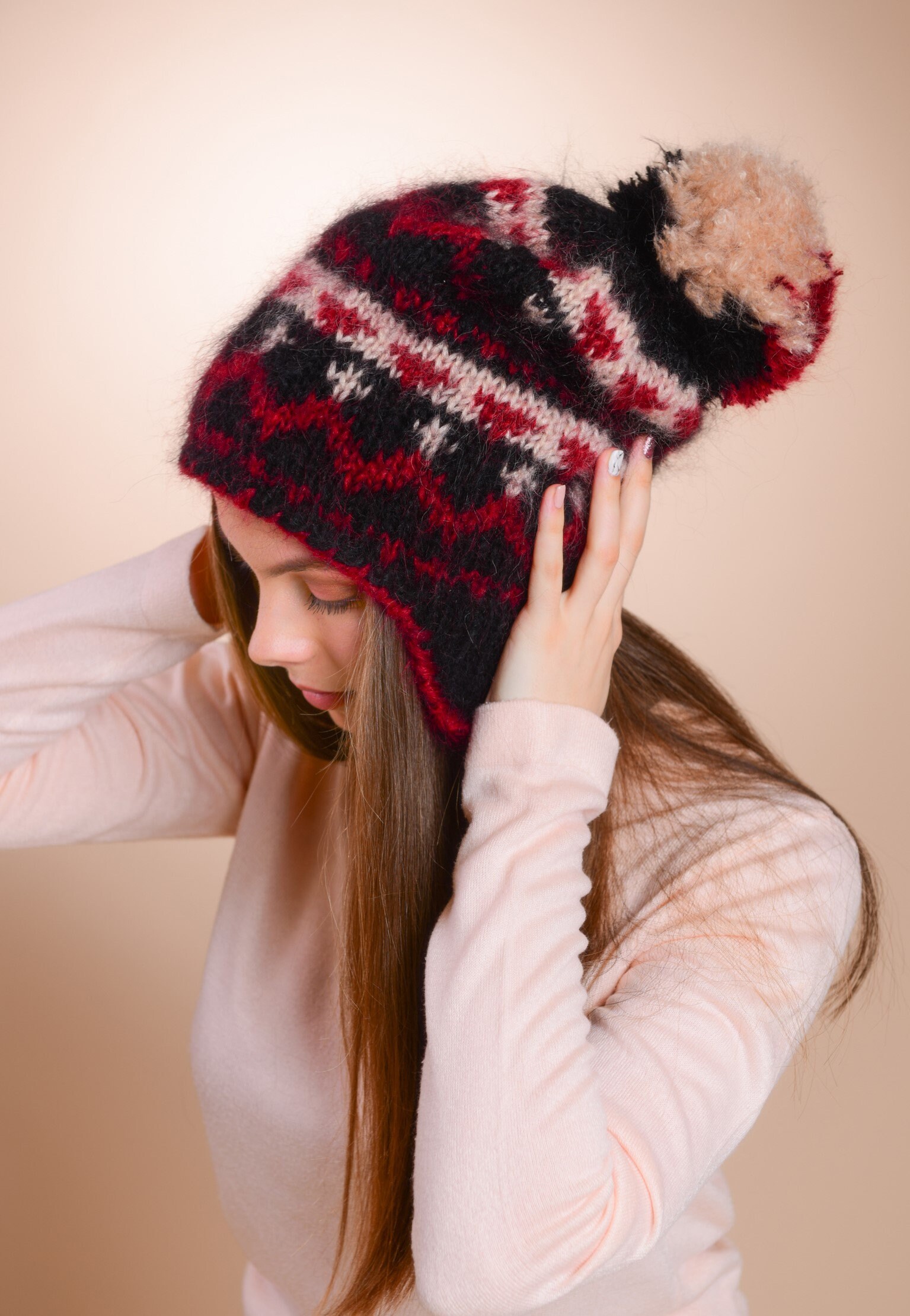 Mohair Trapper Hat Aviator Hat Mohair Hat Icelandic Hat - Etsy