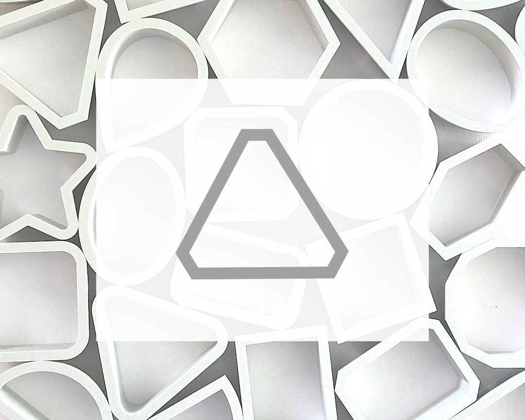SQUARE EDGED TRIANGLE Cookie Cutter - Etsy