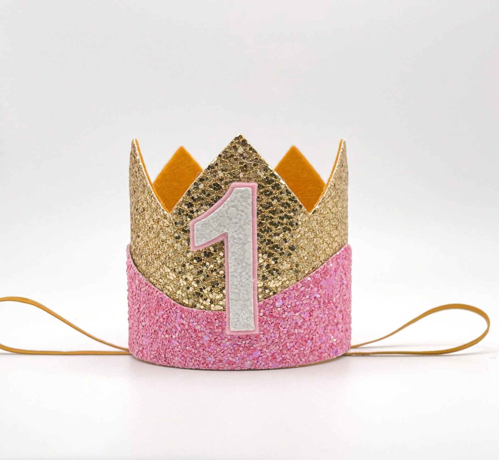 Pink Ice Cream Birthday Crown Girl's Ice Cream Cone - Etsy