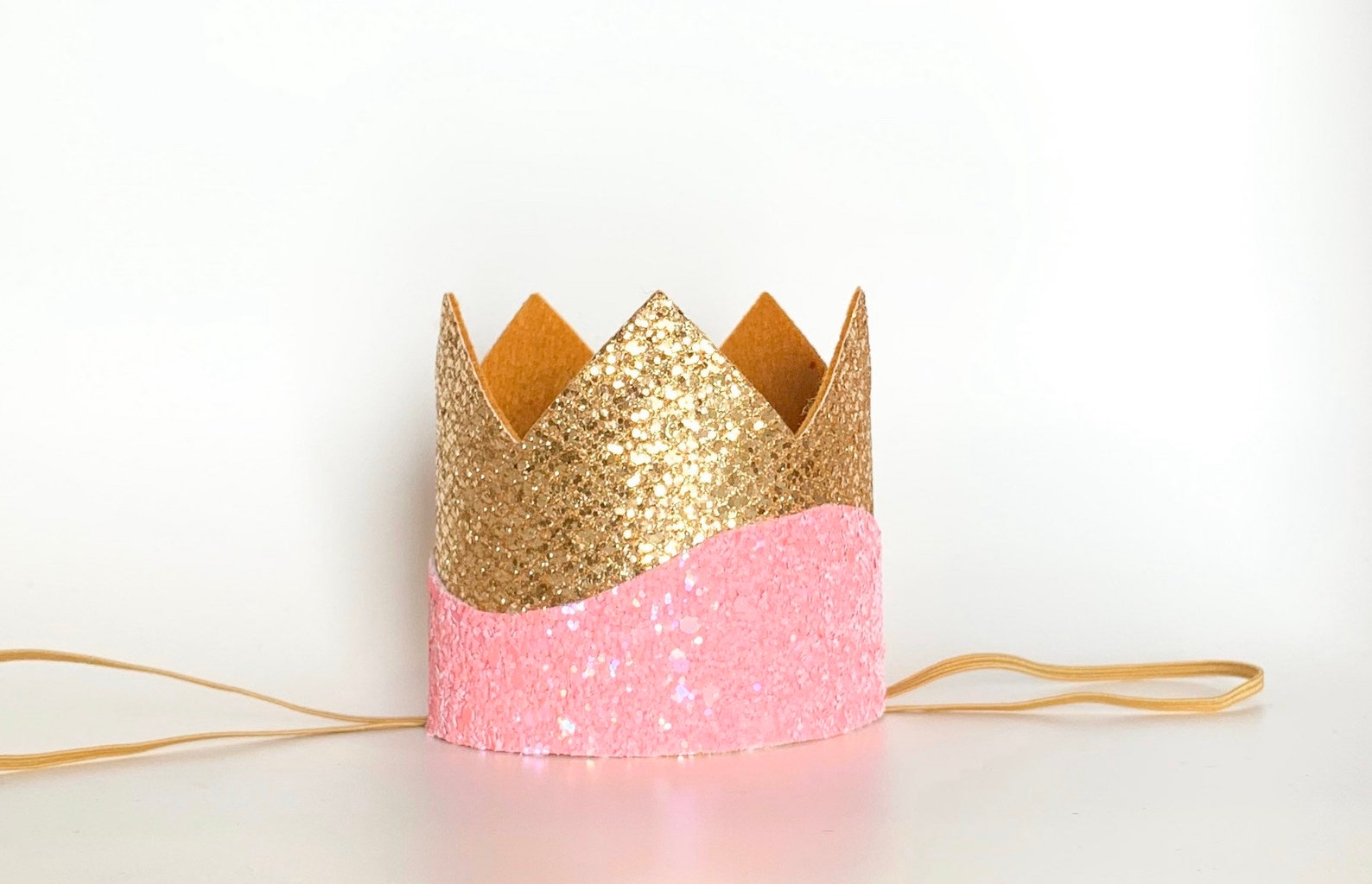 Pink Ice Cream Birthday Crown Girl's Ice Cream Cone | Etsy