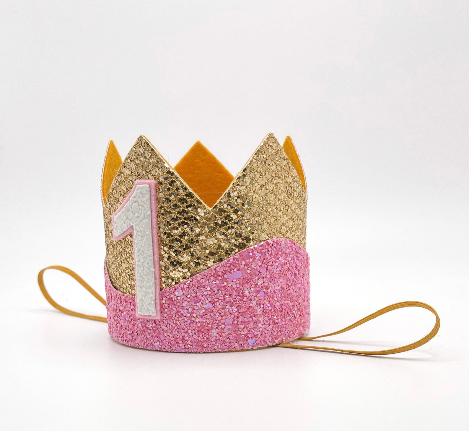 Pink Ice Cream Birthday Crown Girl's Ice Cream Cone - Etsy