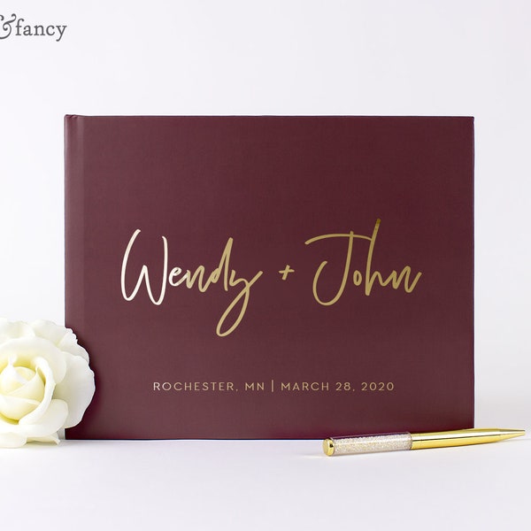 Ivory Guest Book - Etsy