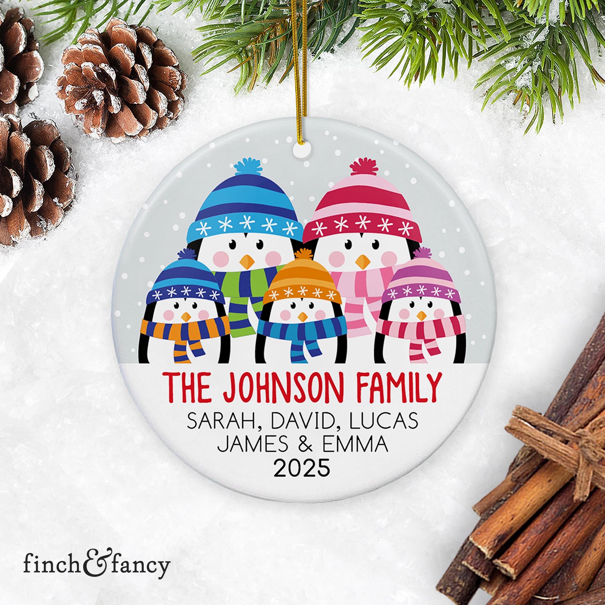 Personalized Family Christmas Ornament Parents Christmas Gift for ...