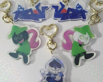 Sonic Tails Knuckles VMU Glitter Keychain SEGAMew Fox Hedgehog | Etsy