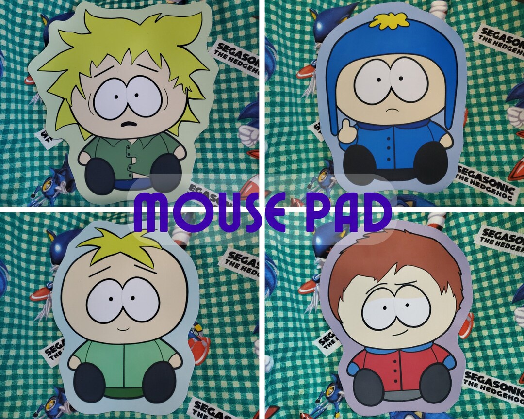 12 South Park Mouse Pad Tweak Tweek Craig Tucker Butters Stotch Clyde ...