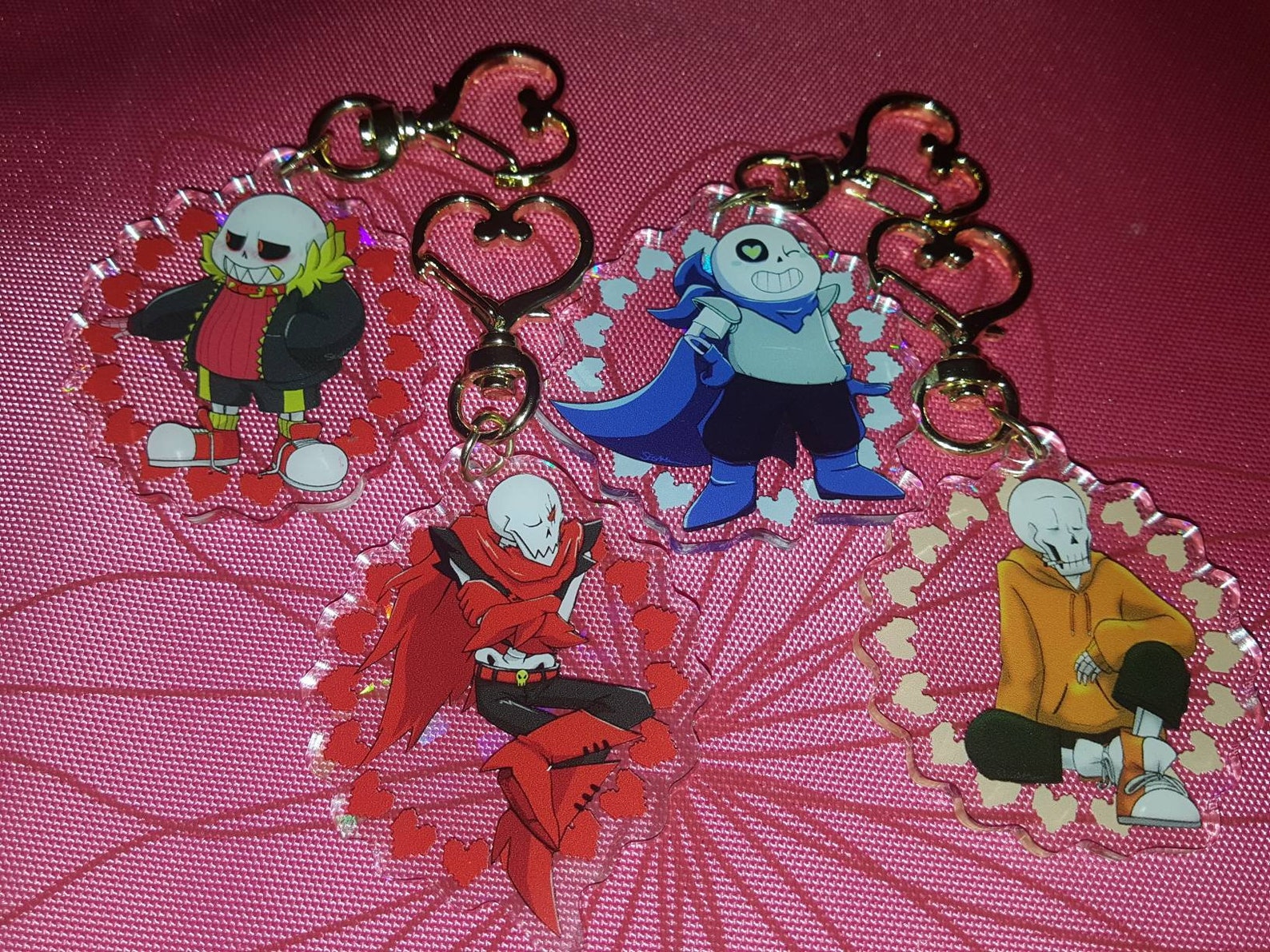 2 Underswap Underfell Swapfell Fellswap Sans Papyrus | Etsy