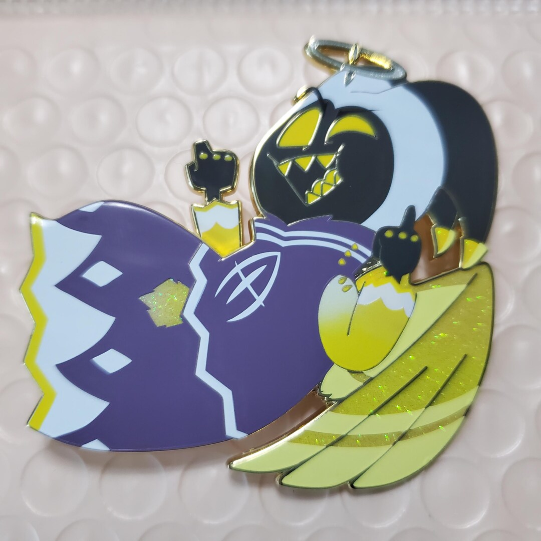 2.5" Adam Arm Moving Pin First Man Angel Hazbin Hotel Dickmaster ...