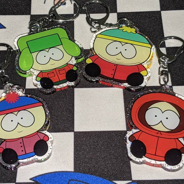 South Park Acrylic Keychain - Etsy
