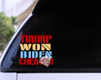 Trump Car Decal | Etsy