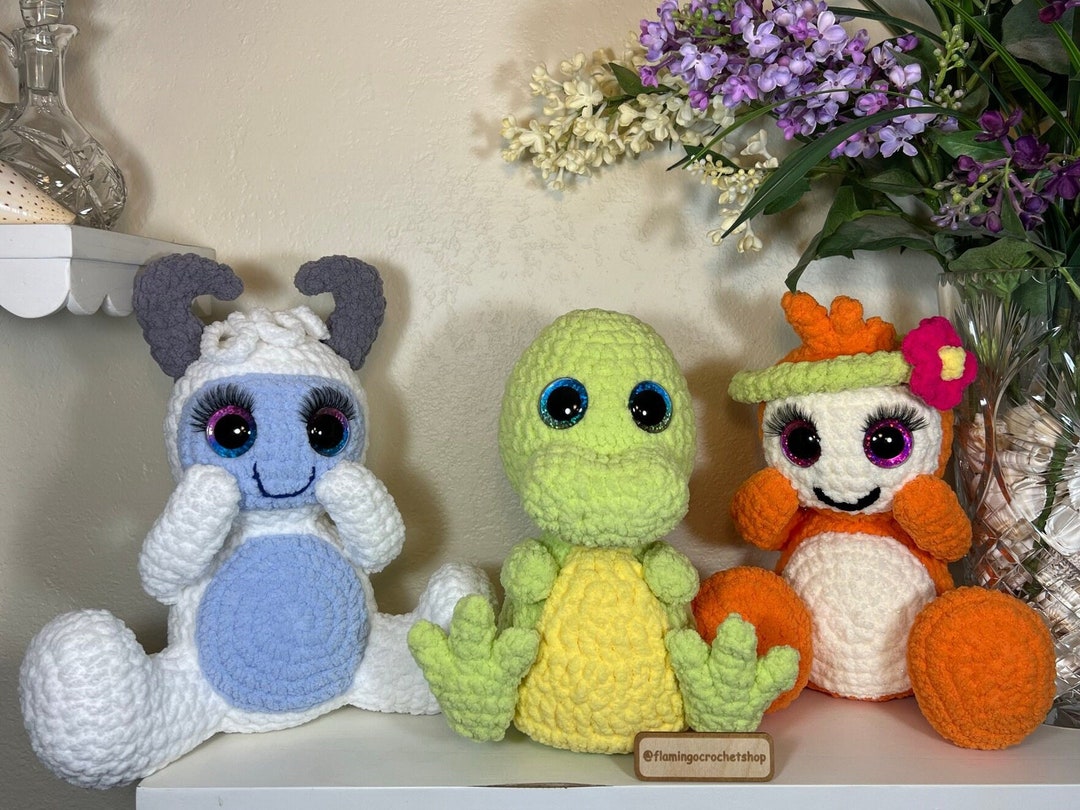 The Mini Besties Trio Crochet Pattern Pdf Bundle - Etsy