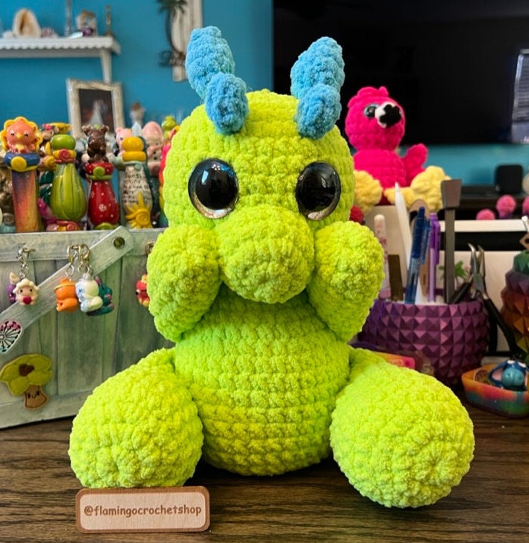 Spike the Stegosaurus Crochet Pattern, Digital Pdf File - Etsy