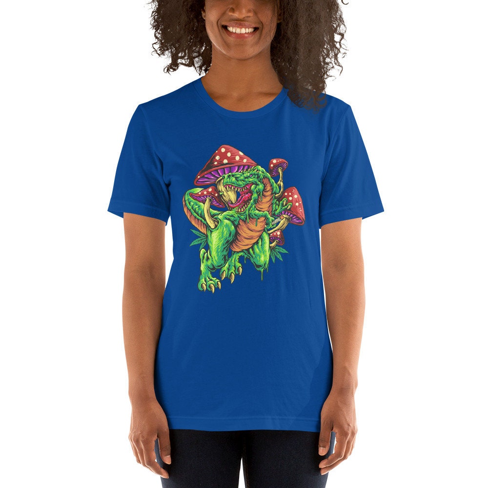 Psychedelic T-rex Mushroom Weed Dinosaur Lover Smoker 420 - Etsy