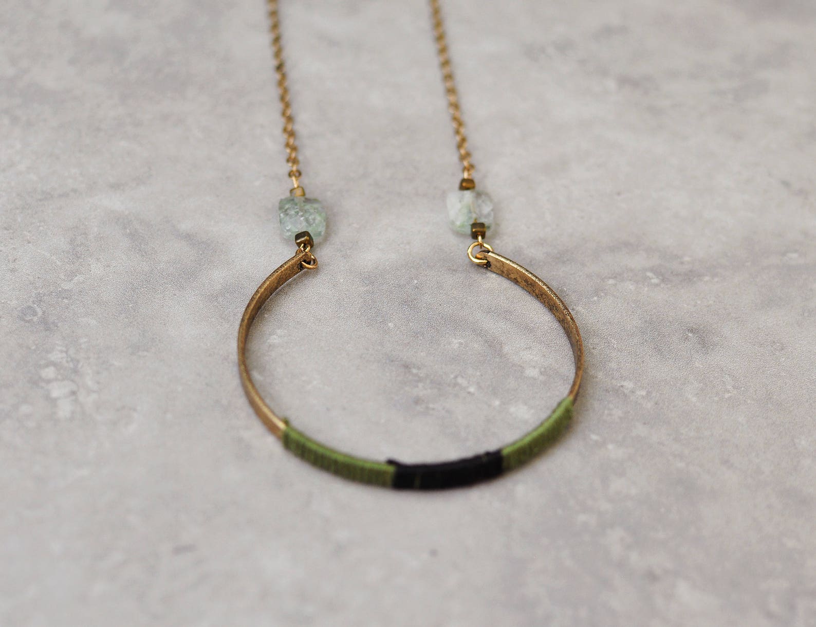 Long Necklace, Boho Necklace, Threaded Necklace, Pendant Necklace ...