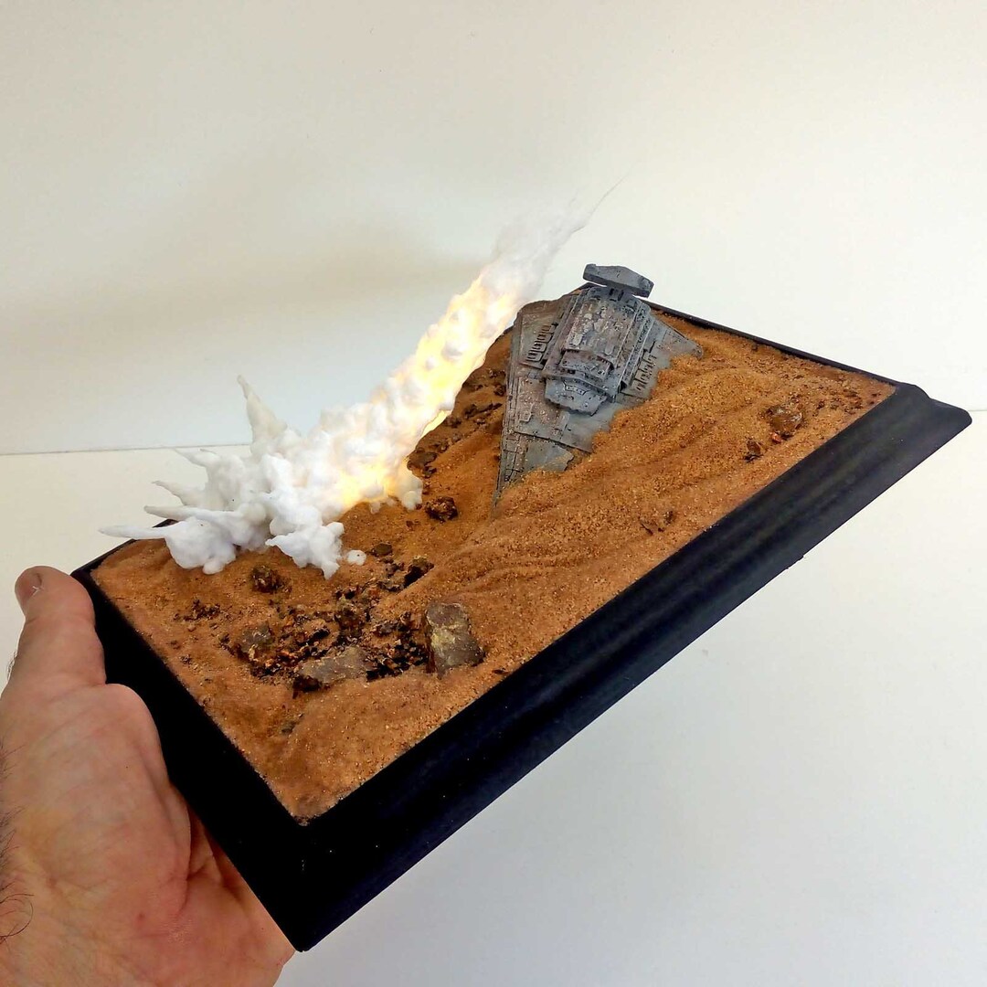 Destroyer impérial Diorama. Star Wars. - Etsy France
