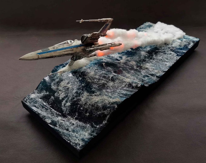 Diorama X Wing Resistance. Star Wars. - Etsy