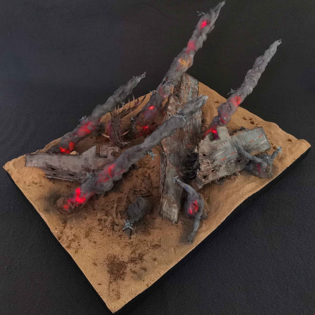 Meteor Shower Diorama - Etsy