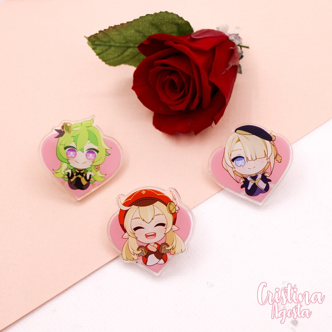 Love is All Around Baby Freminet, Klee, Collei Genshin Impact Fan Merch ...