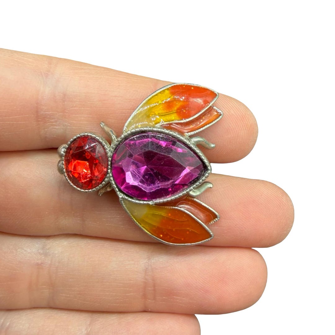 Vintage Avon Colorful Bug Pin Bright Bug Brooch - Etsy