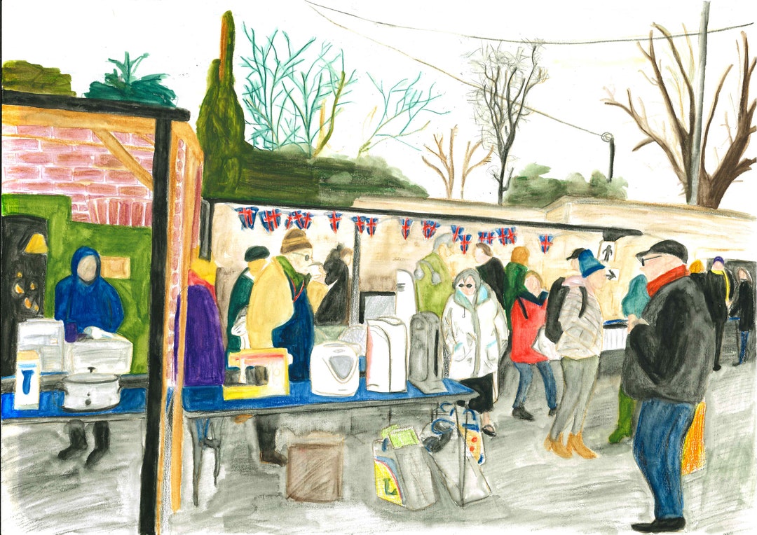 Sue Ryder Watercolour Prints - Etsy