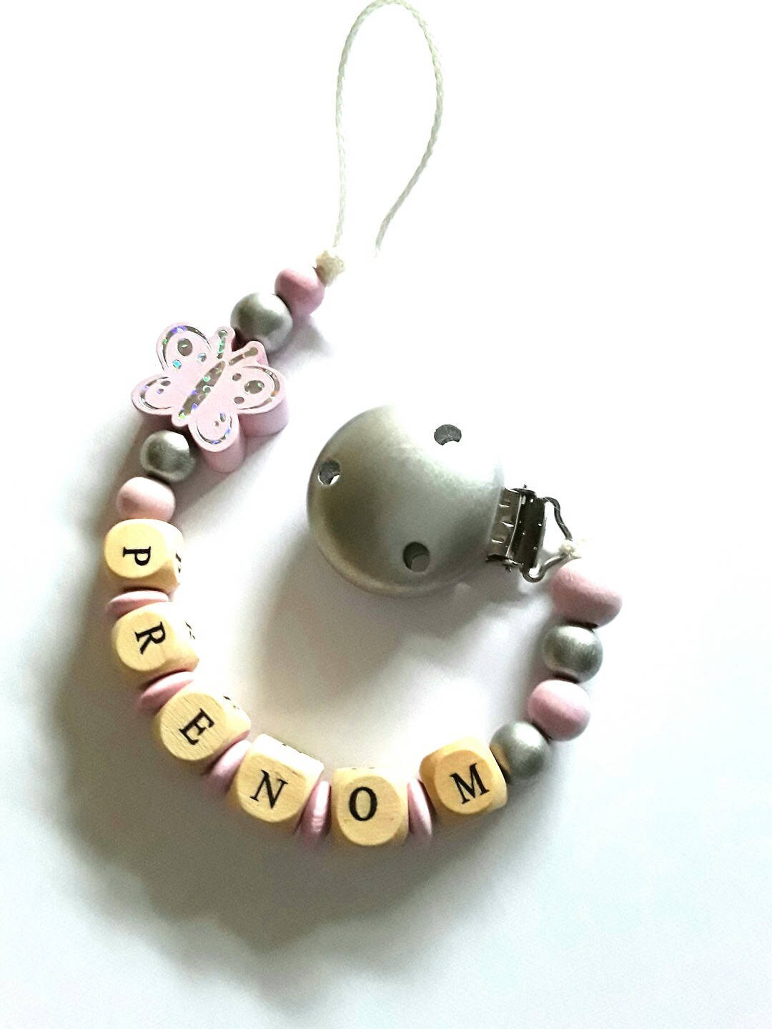 Personalized Pacifier Attachment to Your Child's First Name - Etsy