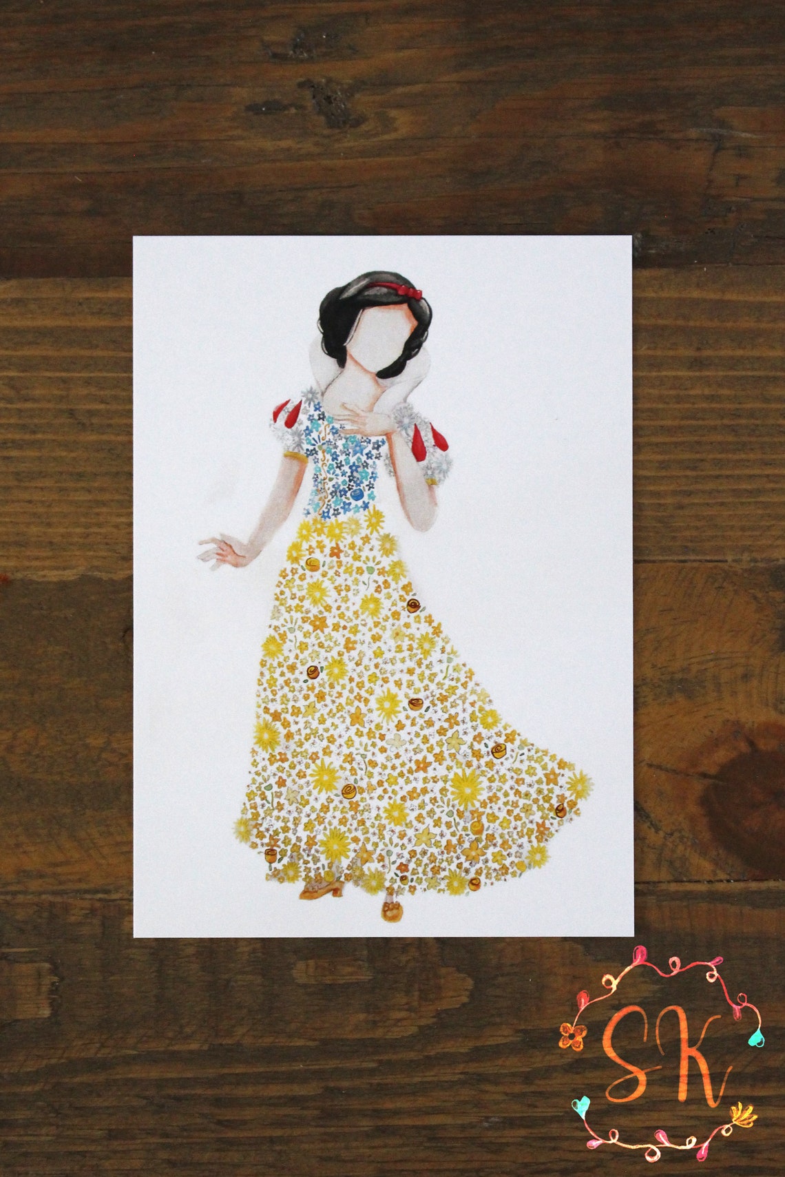 Princess Postcards | Etsy