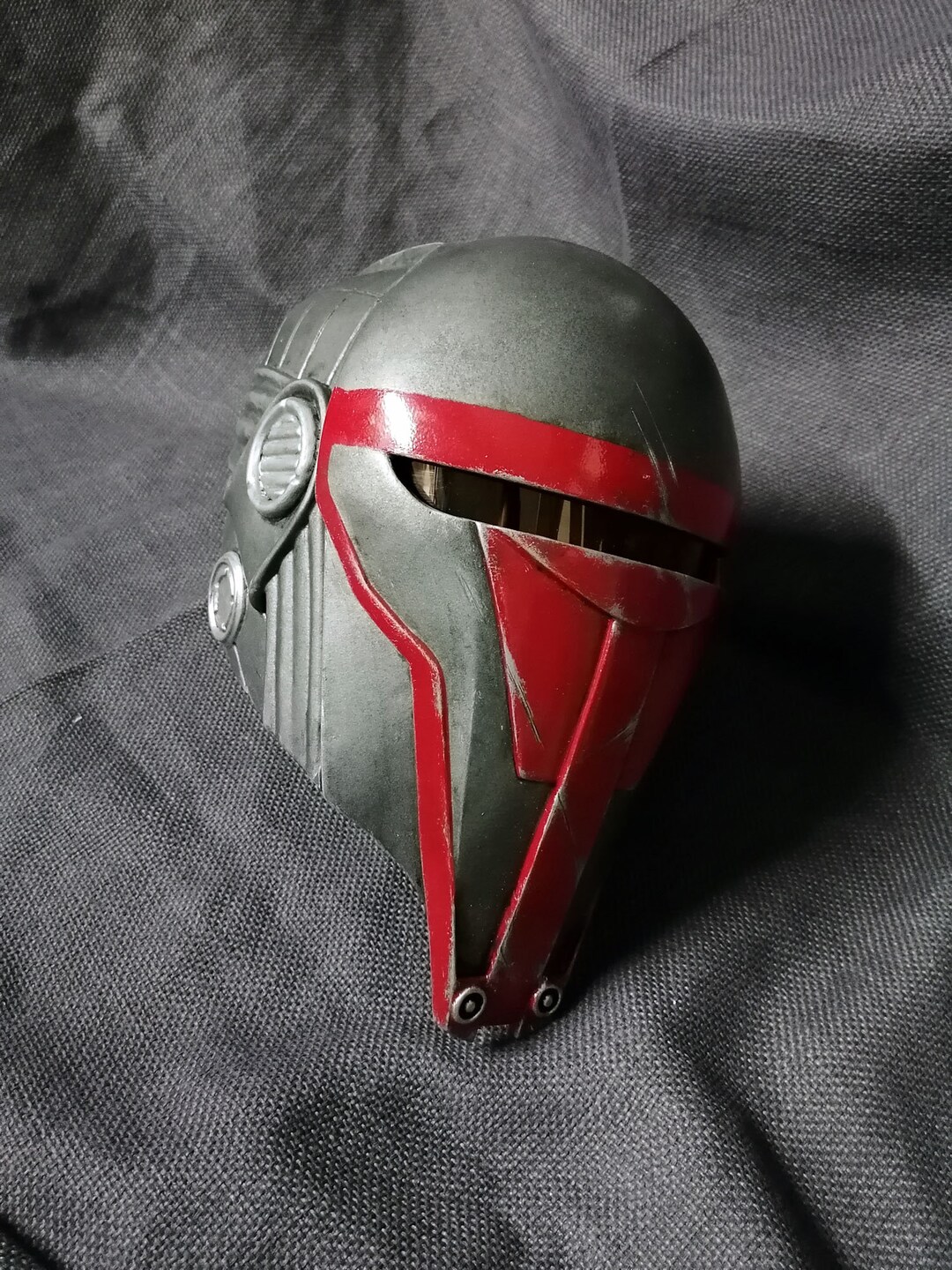 Sith Mask / Helmet Complete Rev3 Gold, Raw Cast or Painted Cosplay LARP ...