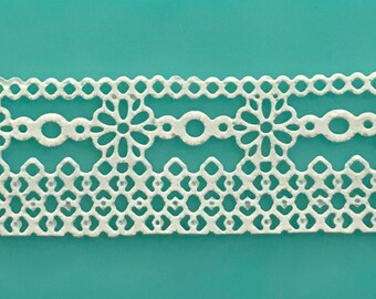 2x Cake Border Sugar Lace Cake Lace Edible Sugar Lace Sugar | Etsy