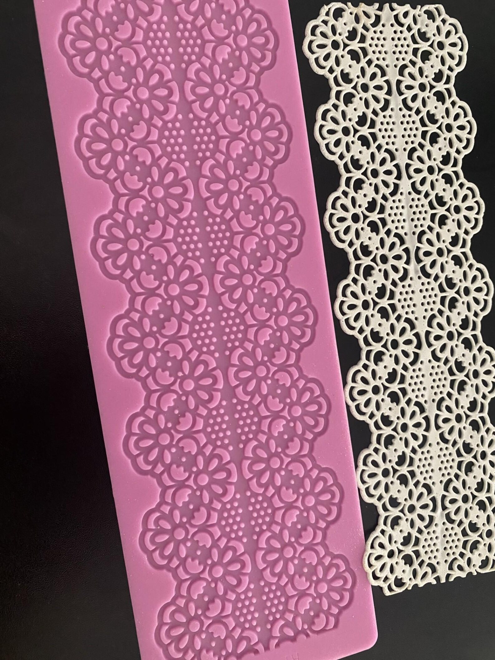 Silicone Lace Mold, Cake Lace Mold - Etsy