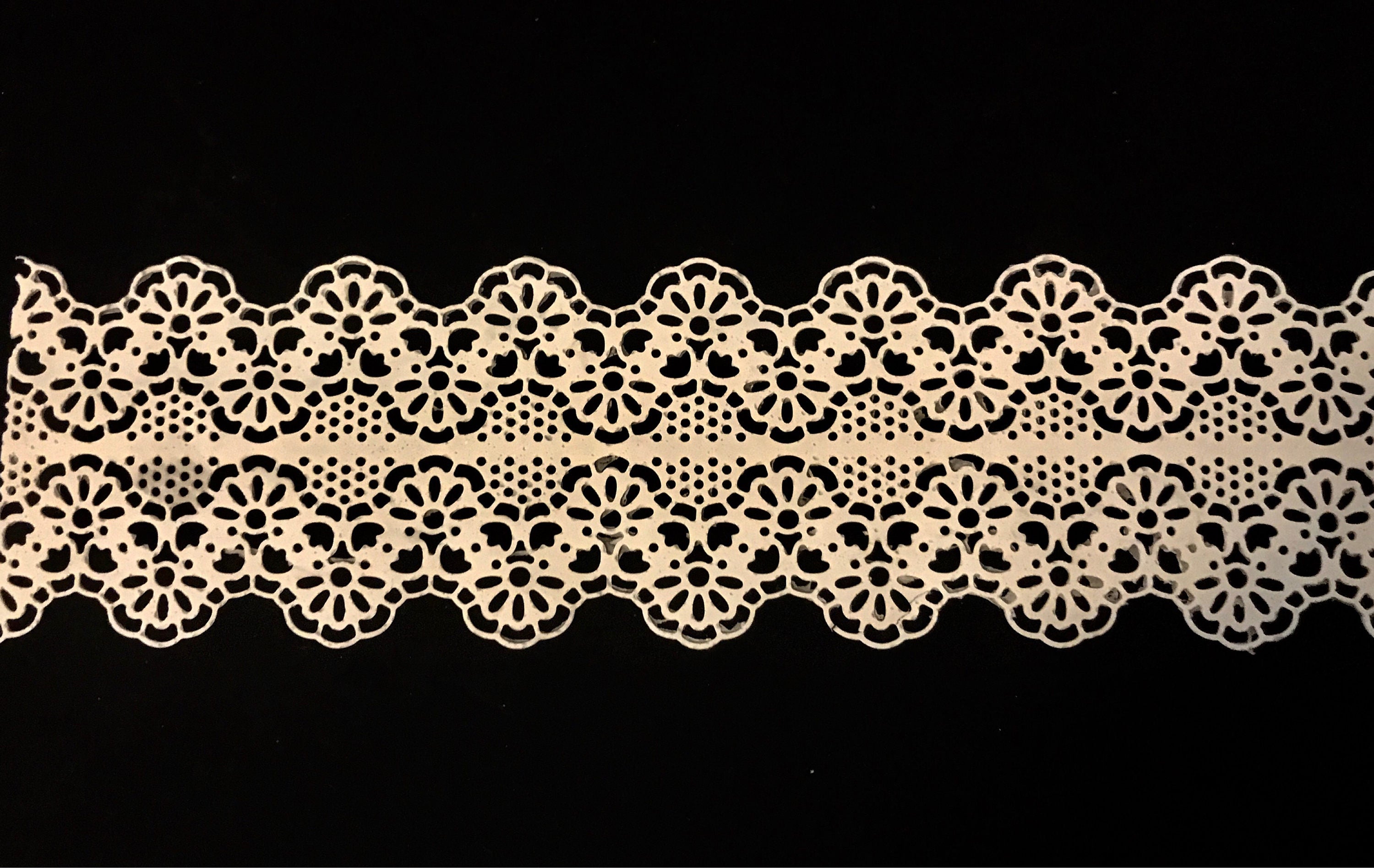 2x Edible Sugar Lace Edible Lace Cake Lace - Etsy