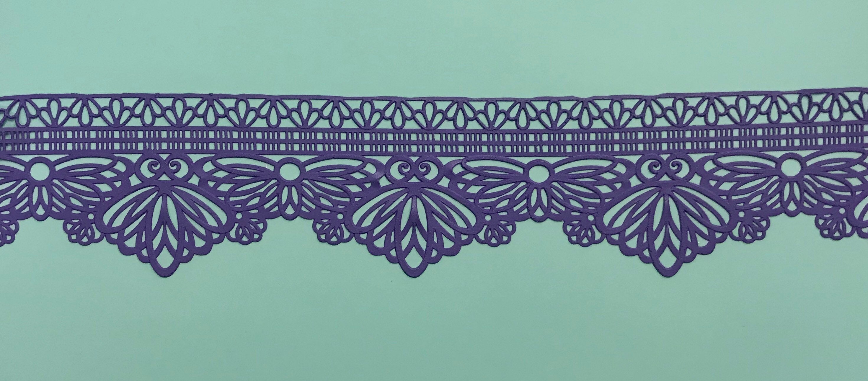 2x Edible Lace Cake Border Sugar Lace Cake Lace Edible - Etsy