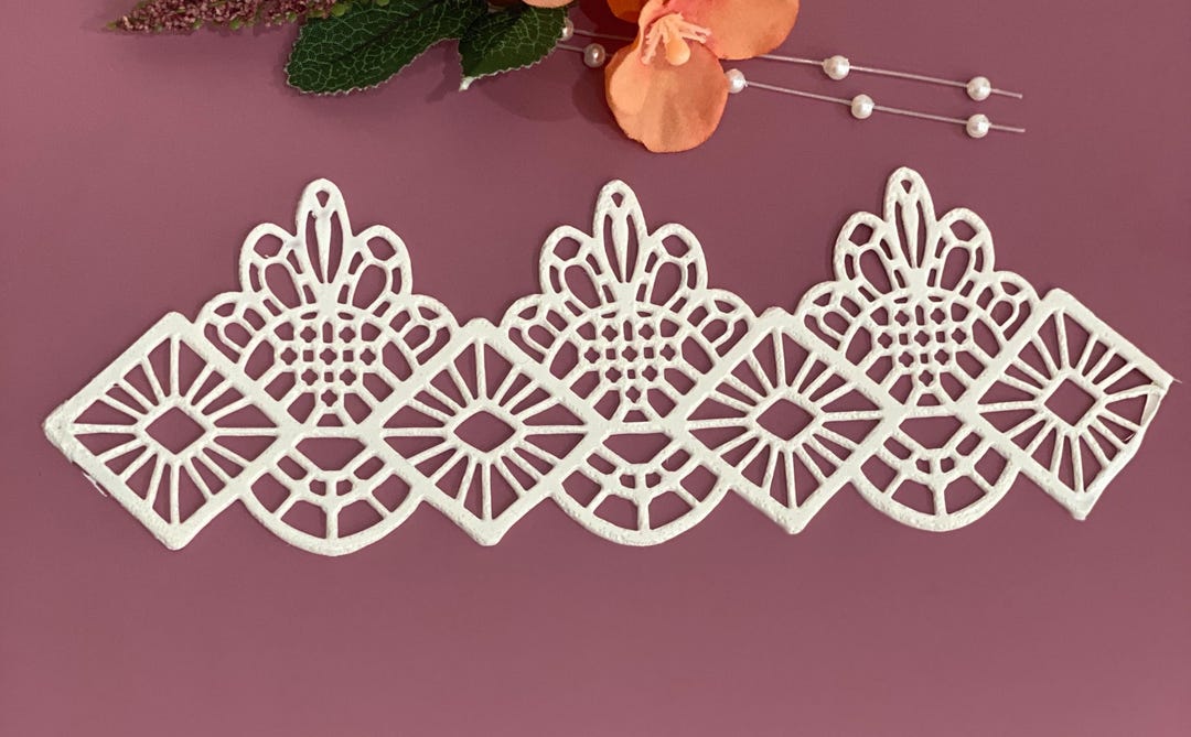 3x Cake Border, Edible Sugar Lace, Edible Lace, Cake Lace - Etsy